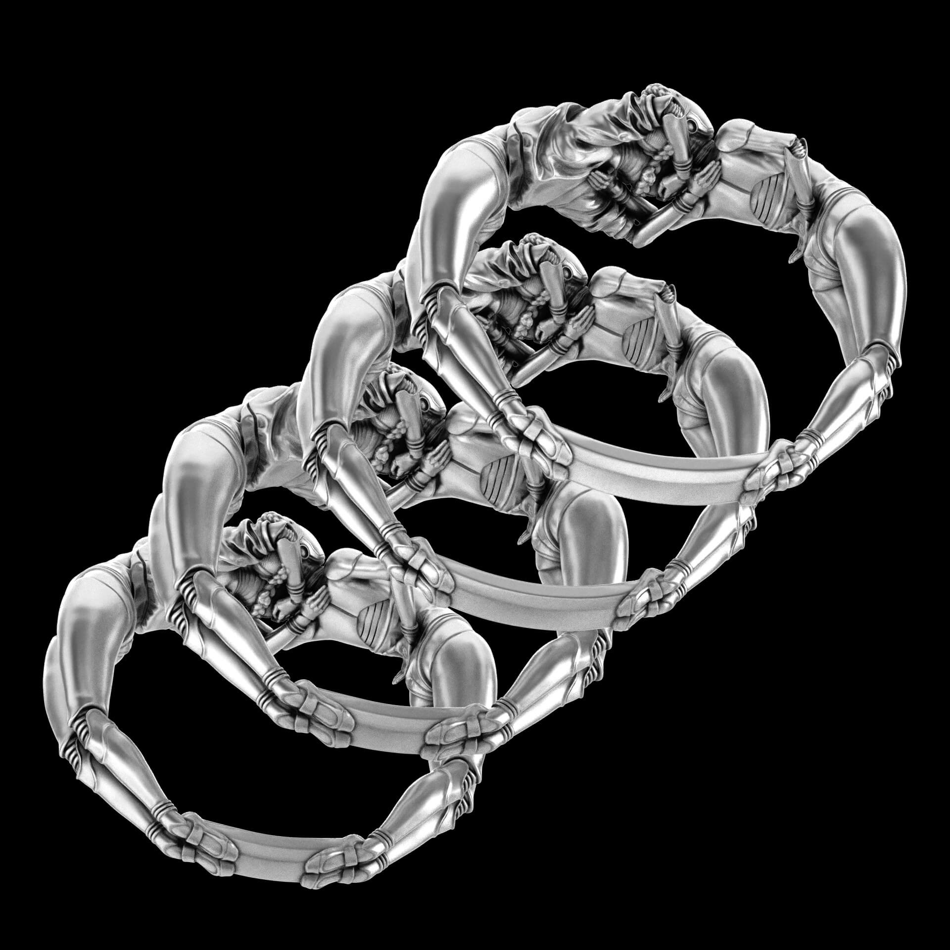 Jewel Ring Atomic Heart - 3D Model by Kickonster