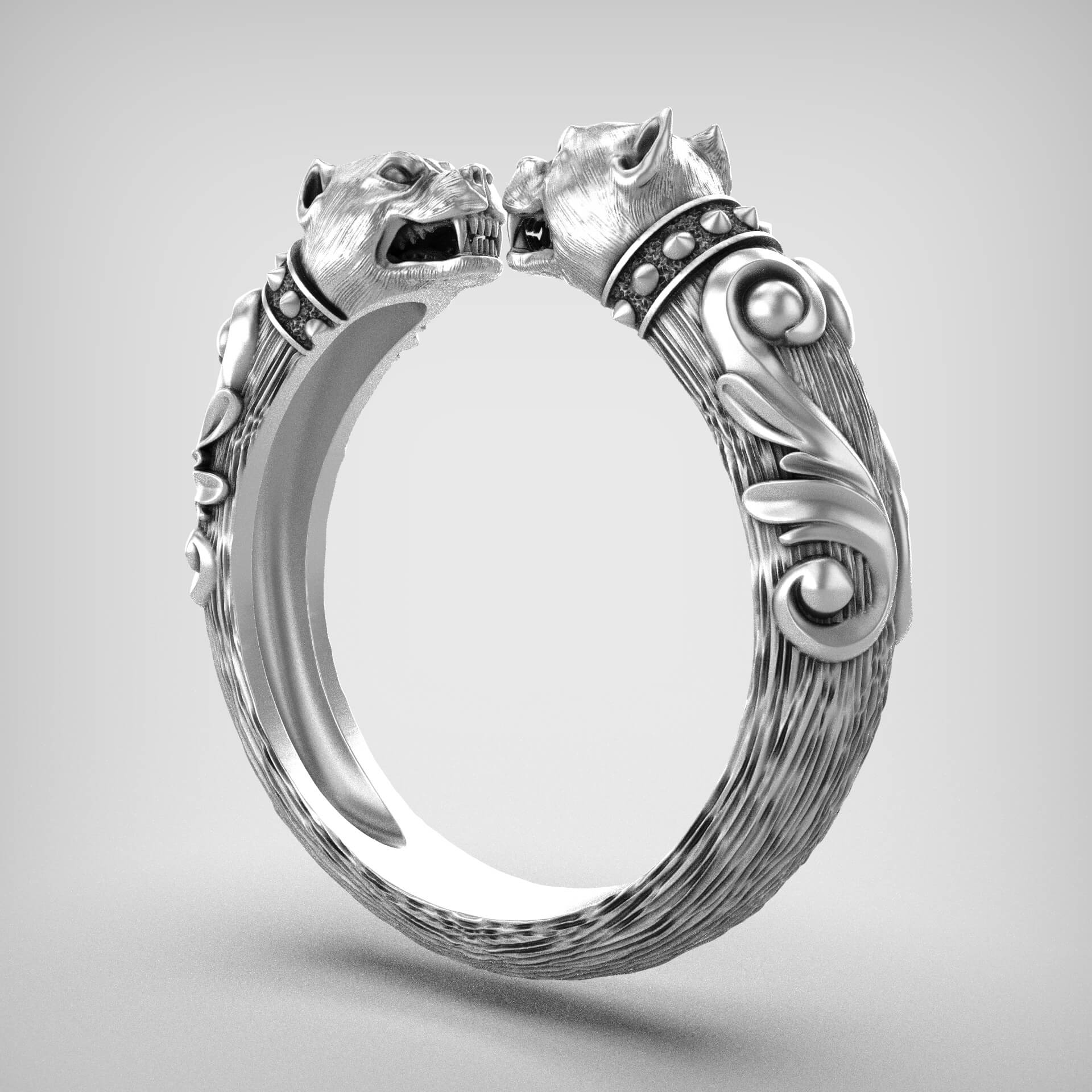 Jewel Ring R156 - 3D Print Model by Kickonster