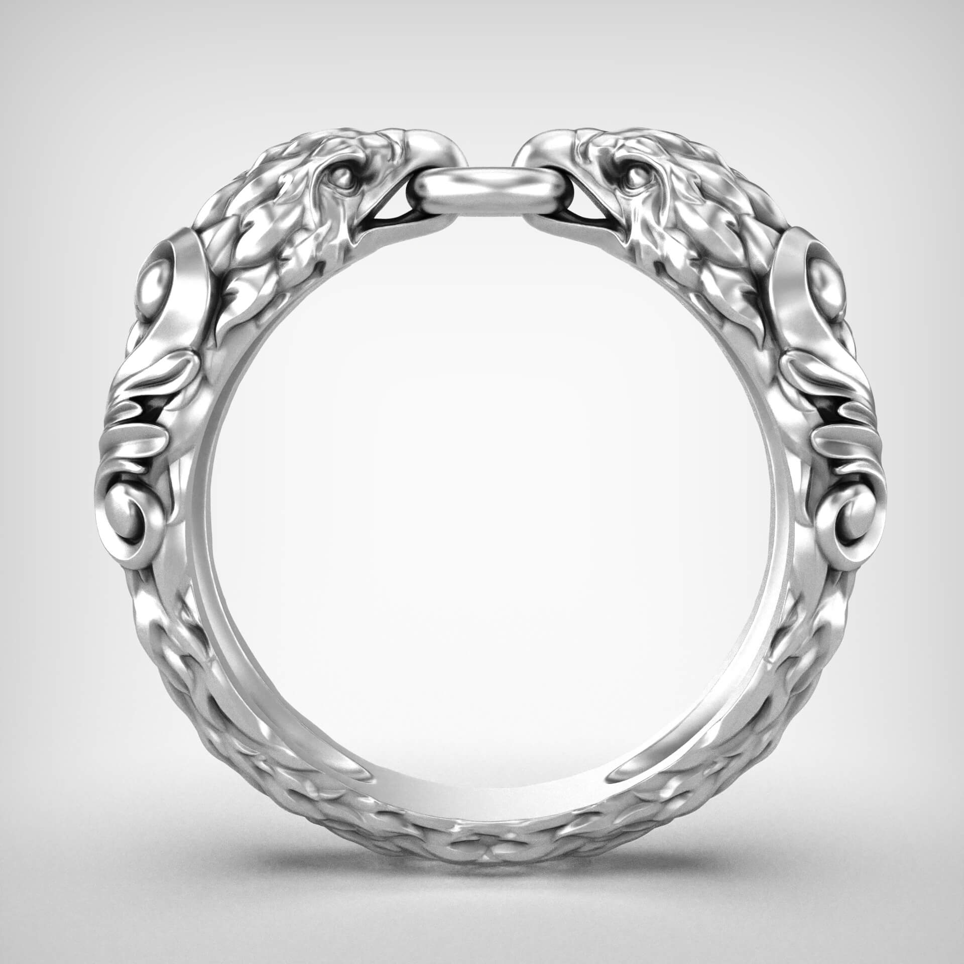 Jewel Ring R166 - 3D Print Model by Kickonster