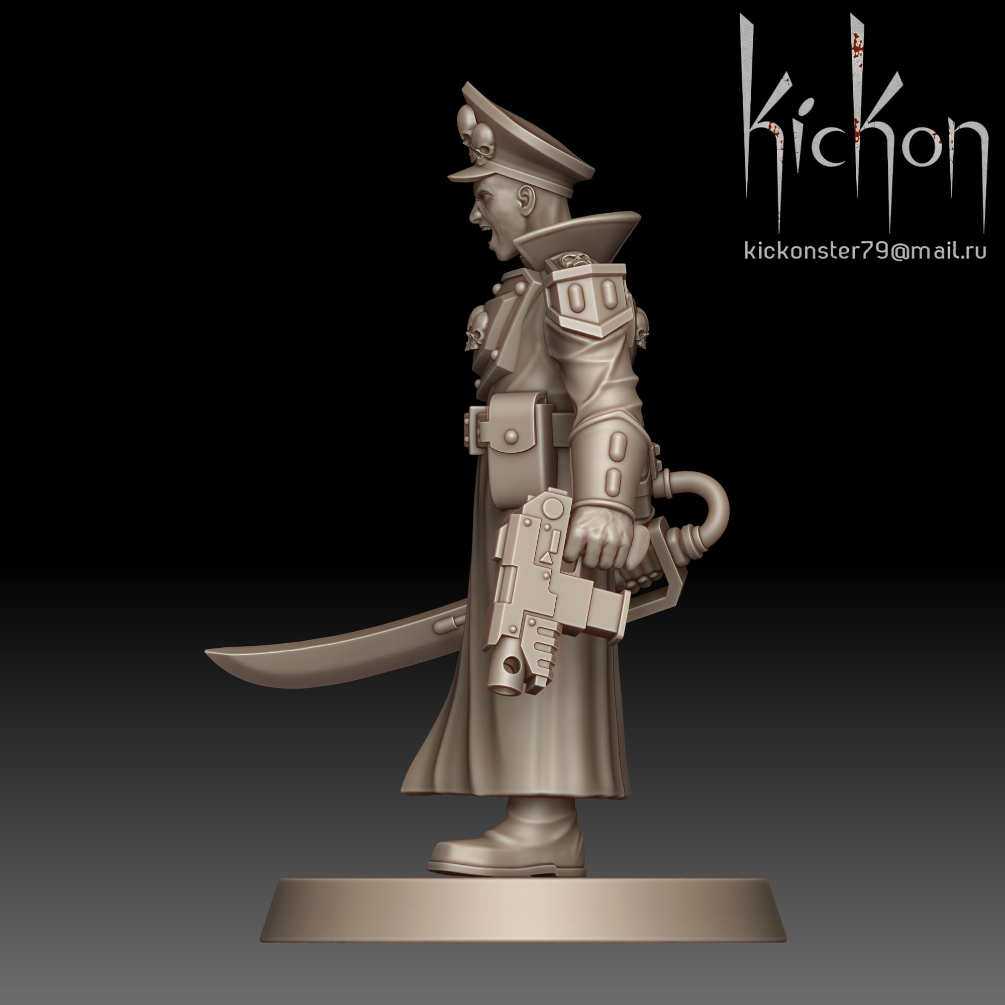 Legion Commander 3D Print Model by Kickonster