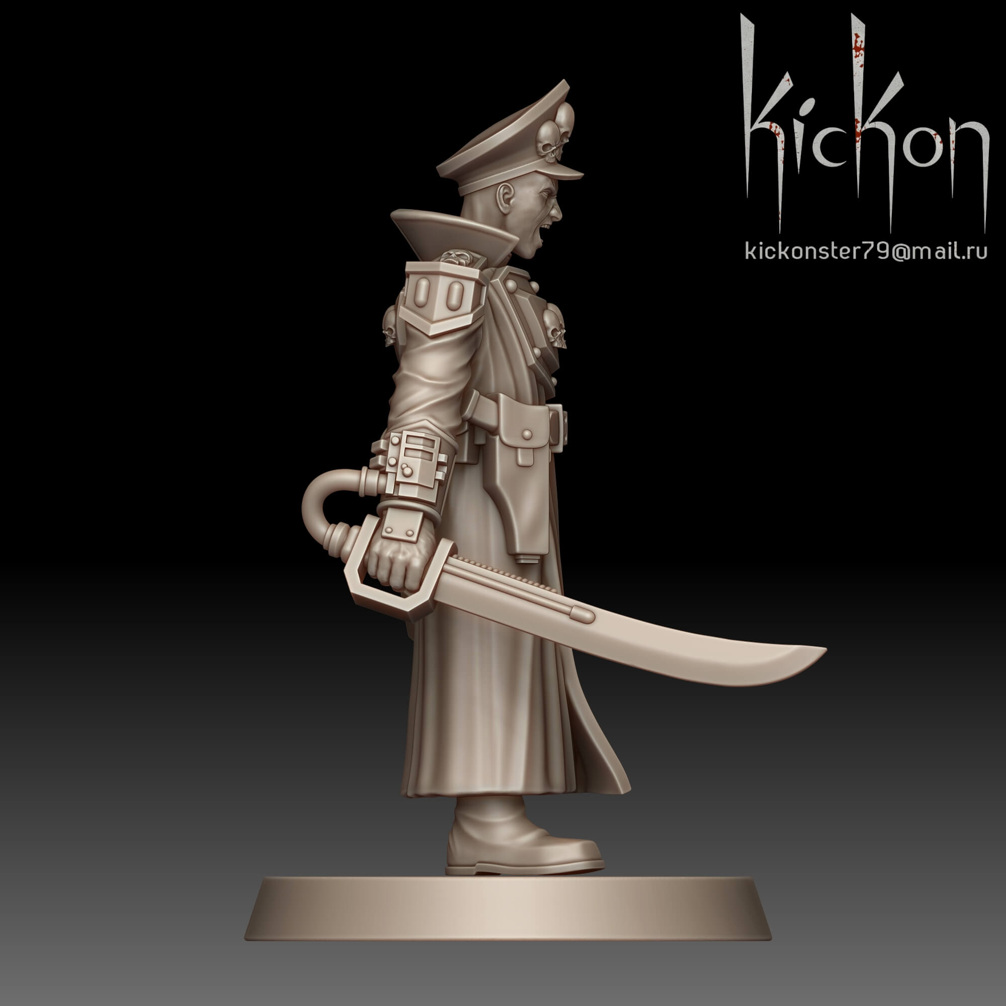 Legion Commander 3D Print Model by Kickonster