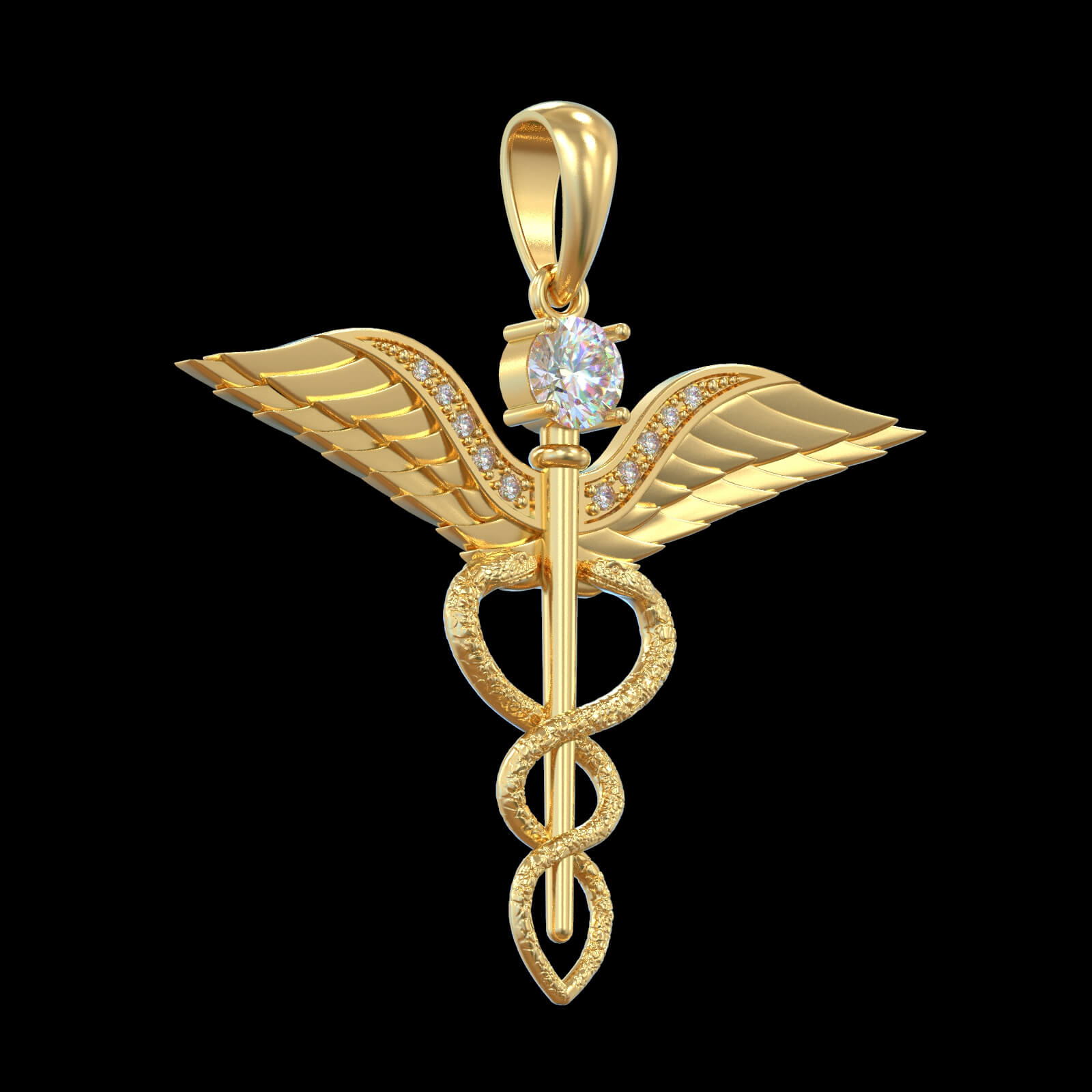 Pendant P051 - 3D Model by Kickonster