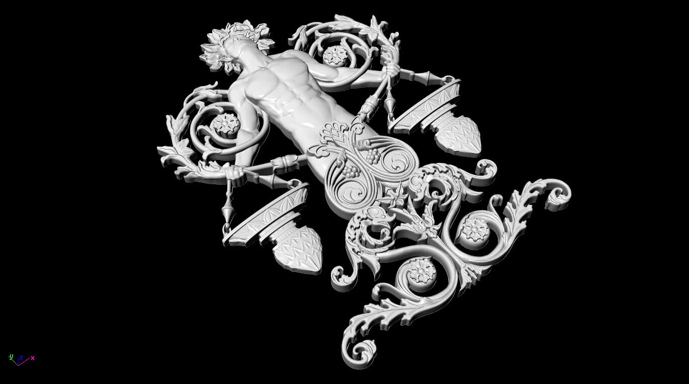 Pendant P082 - 3D Model by Kickonster