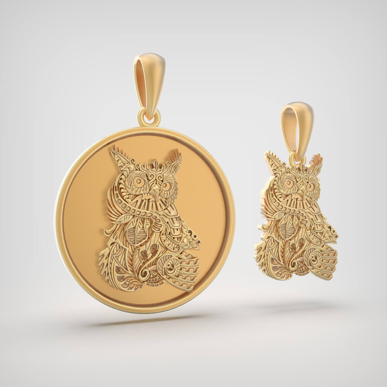Pendant P099 - 3D Model by Kickonster
