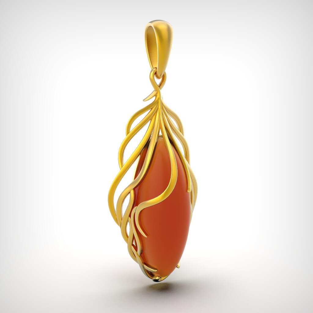 Pendant P101 - 3D Model by Kickonster