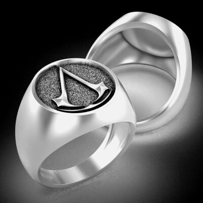 Ring R192 ASSASSINS - 3D Model by Kickonster