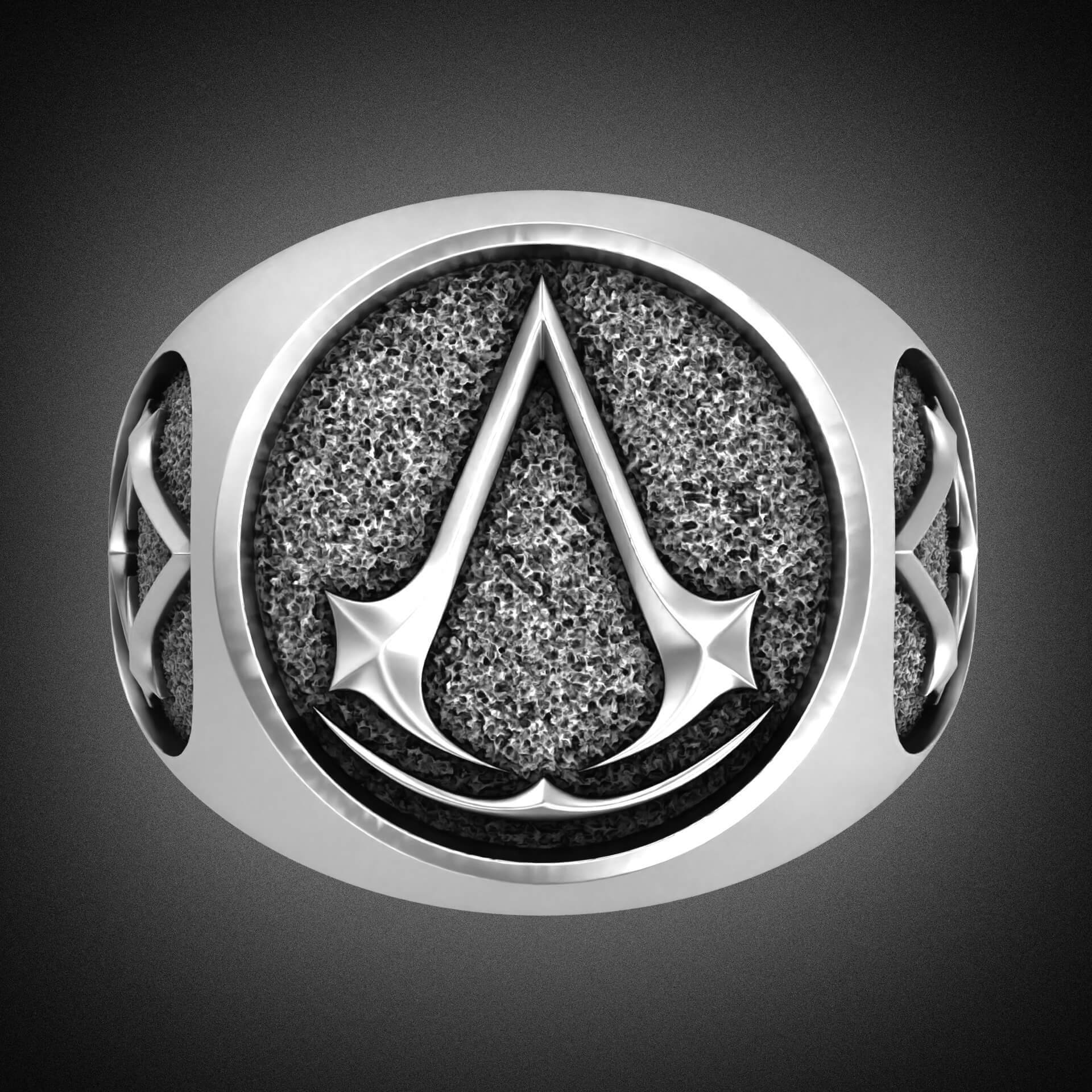 Ring R194 Assassins - 3D Print Model by Kickonster