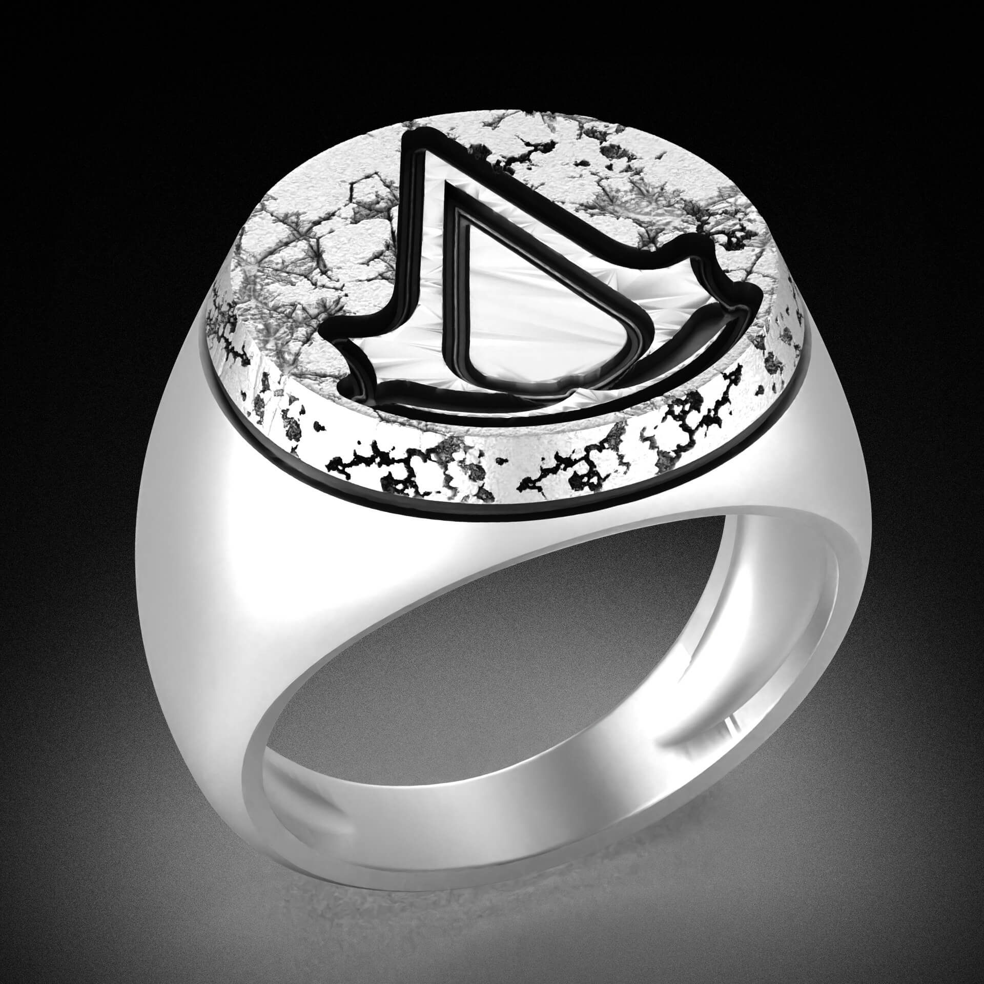 Ring R196 Assassins - 3D Model by Kickonster