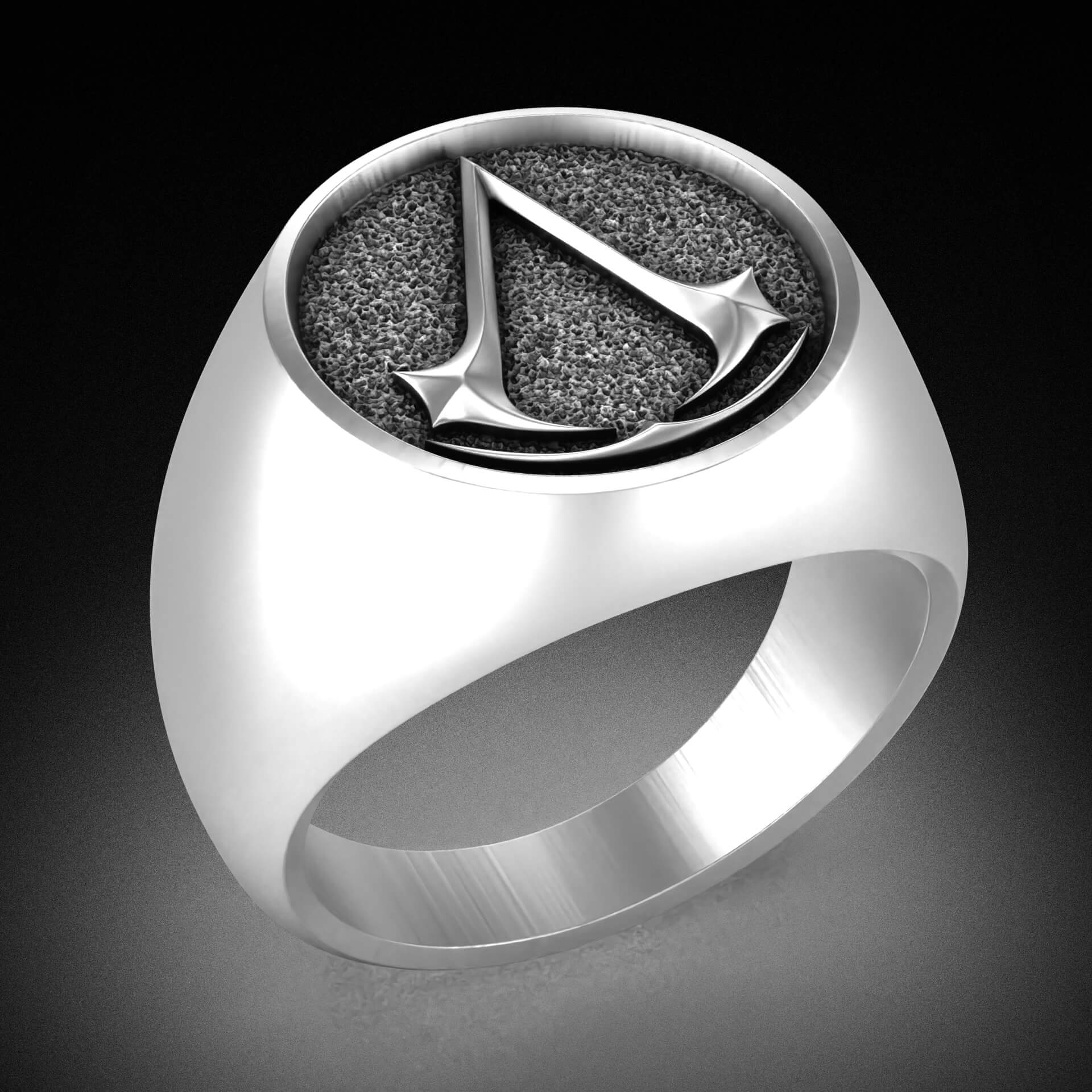 Ring R197 Assassins - 3D Print Model by Kickonster