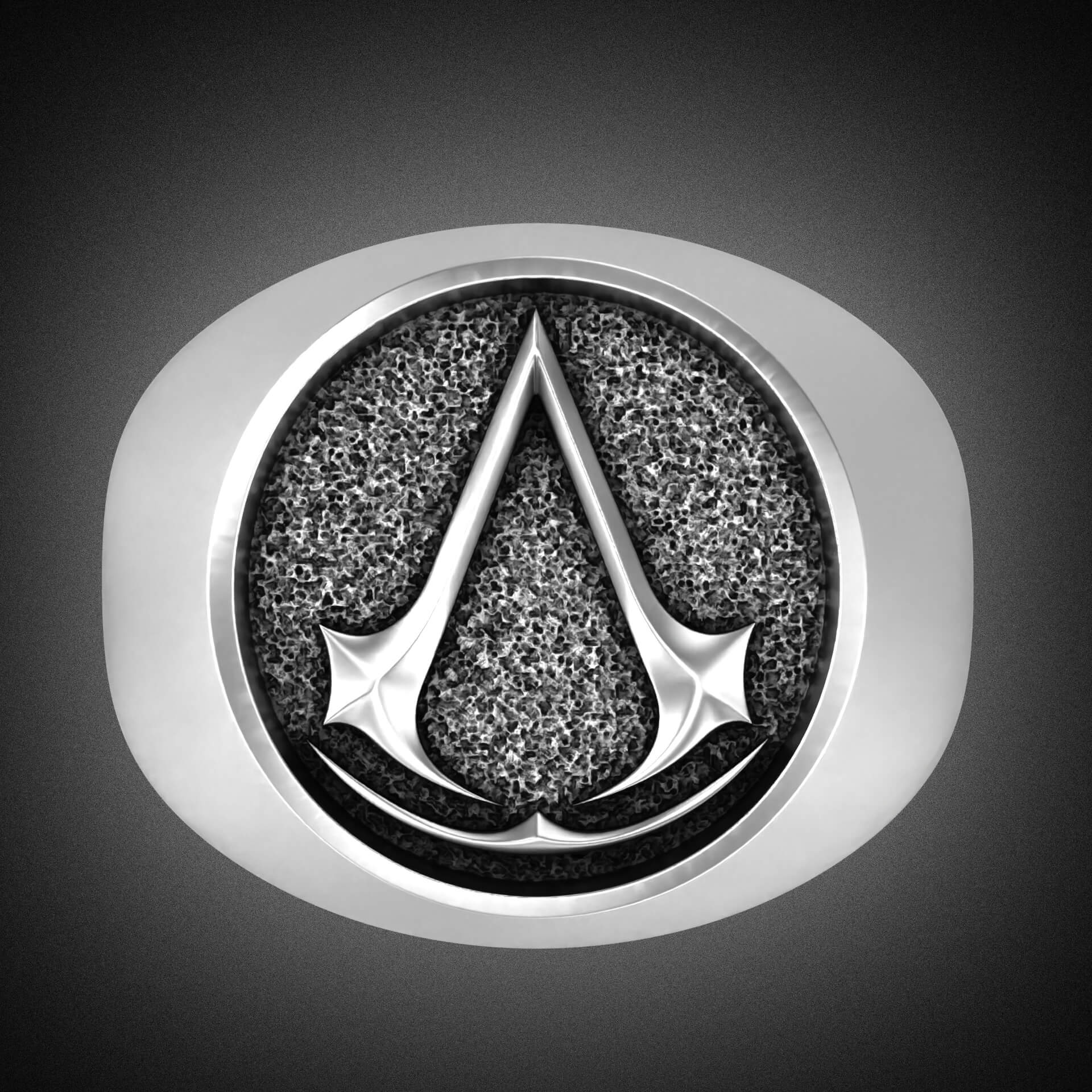 Ring R197 Assassins - 3D Print Model by Kickonster