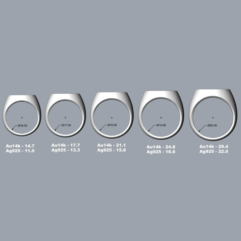 Ring R198 Assassins - 3D Print Model by Kickonster