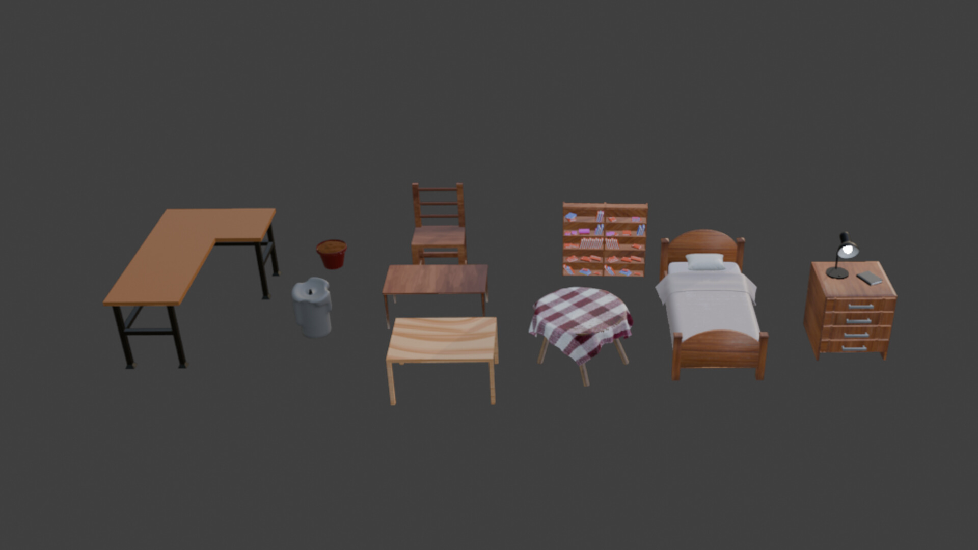 House-Assets 3D Model by KillzoneLabs