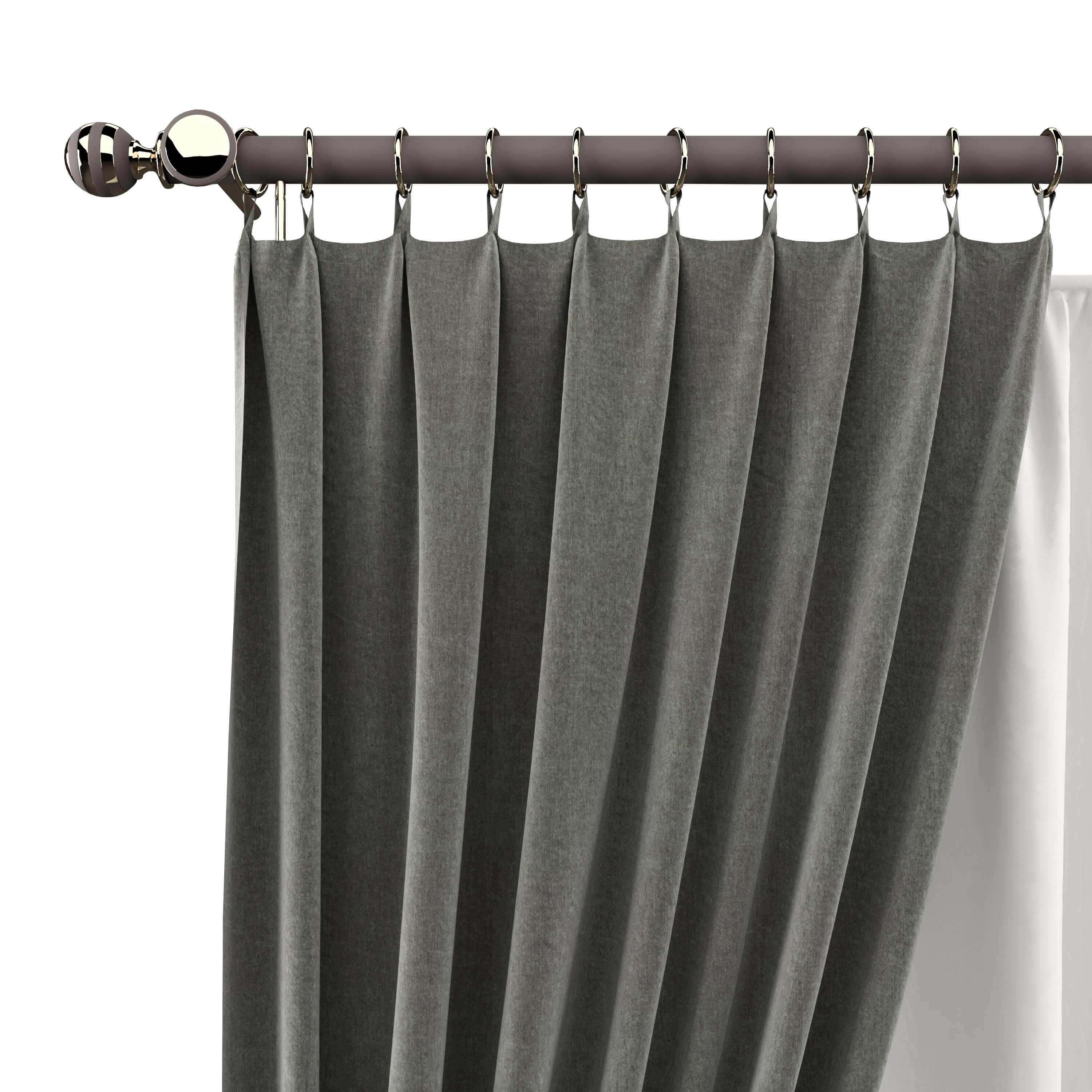 Curtain CS 1 - 3D Model by kinetokor