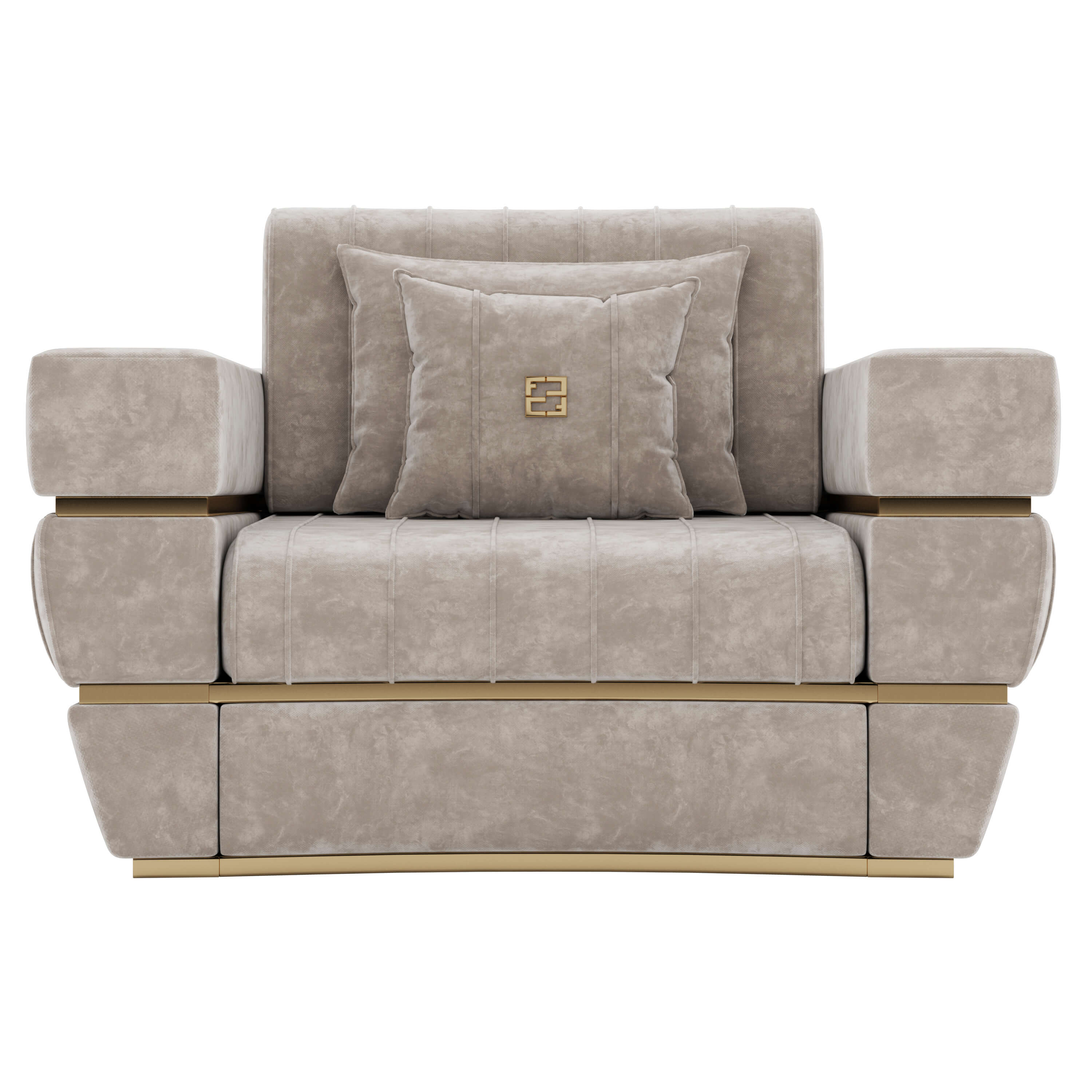 Fertini Casa Luxury Signature Armchair - 3D Model by kinetokor