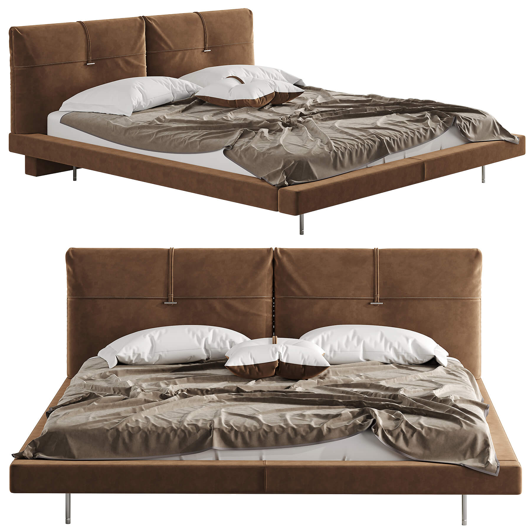Gamma Arredamenti Jack Night Bed - 3D Model by kinetokor