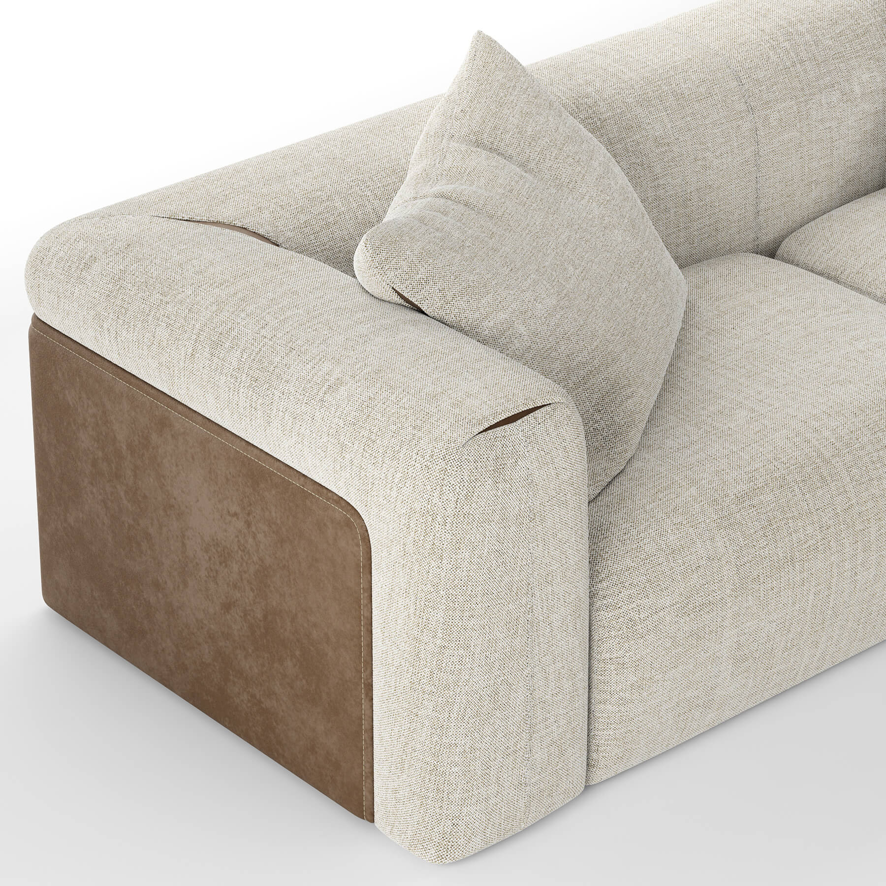 Turri Soul Sofa - 3D Model by kinetokor