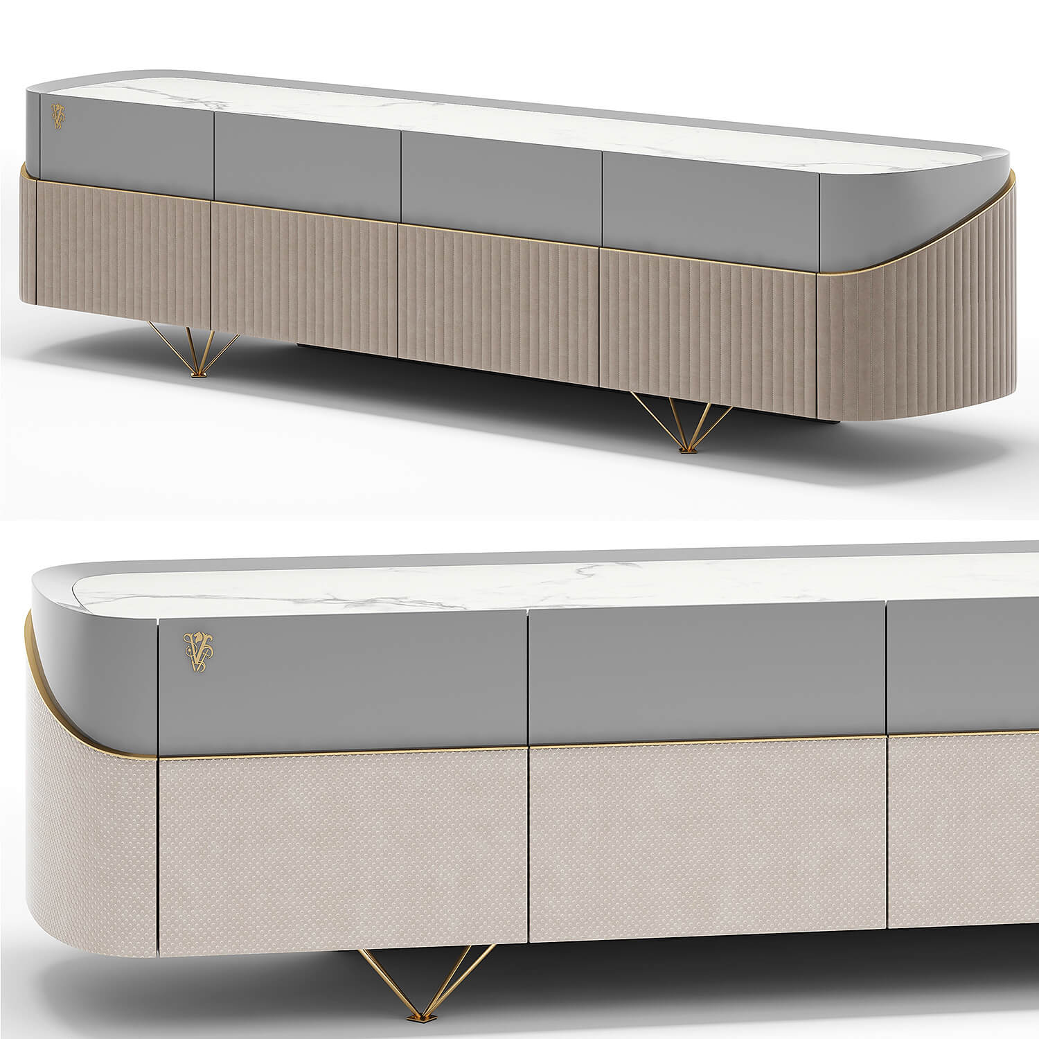 Visionnaire Majestic Low Unit - 3D Model by kinetokor