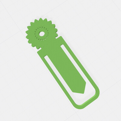 48NIMPAPC-Paper Clip Stationery 3D Model by kingkayush