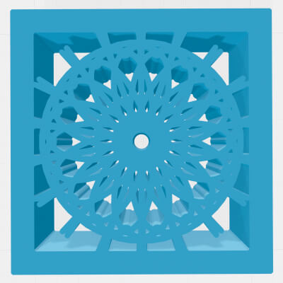 Breeze Block Nimbb113 - 3D Model by kingkayush