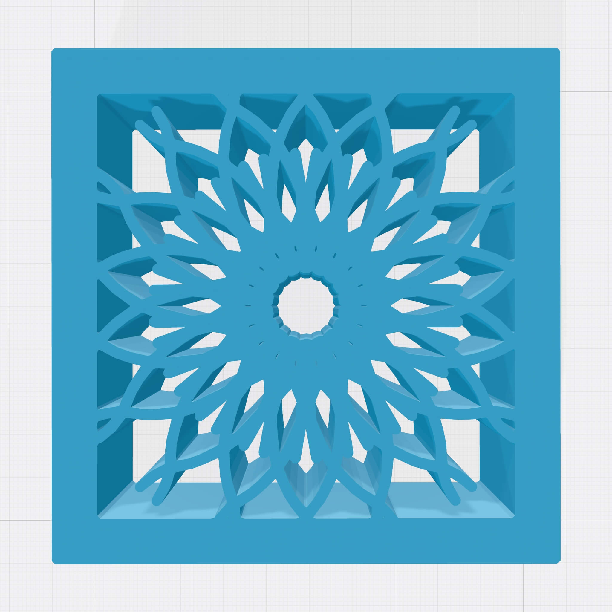 Breeze Block N348 - 3D Model by kingkayush