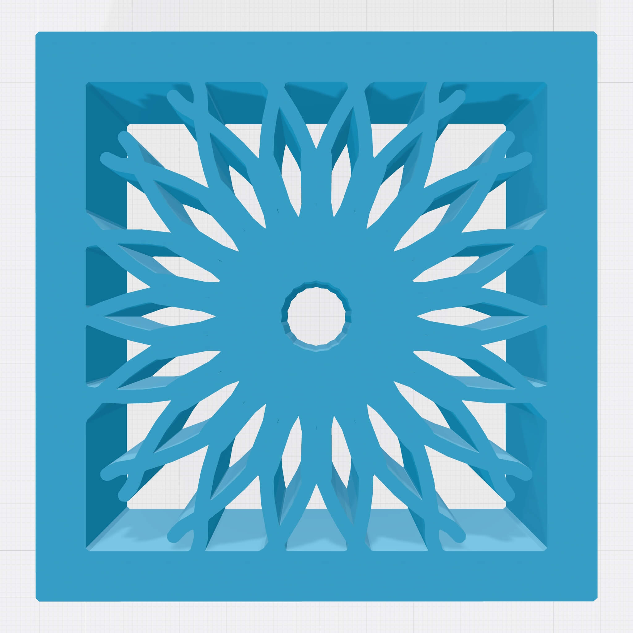 Breeze Block N351 - 3D Model by kingkayush