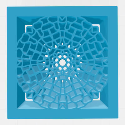 Breeze Block R52 - 3D Model by kingkayush