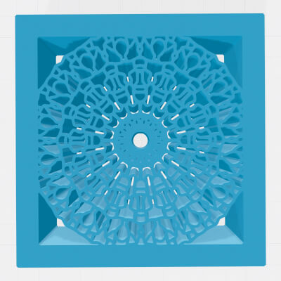 Breeze Block R58 - 3D Model by kingkayush