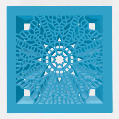 Breeze Block R71 - 3D Model by kingkayush