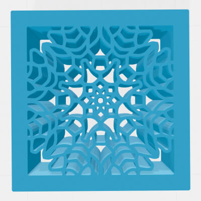 Breeze Block R45 - 3D Model by kingkayush