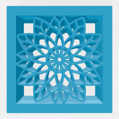 Breeze Block R9 - 3D Model by kingkayush