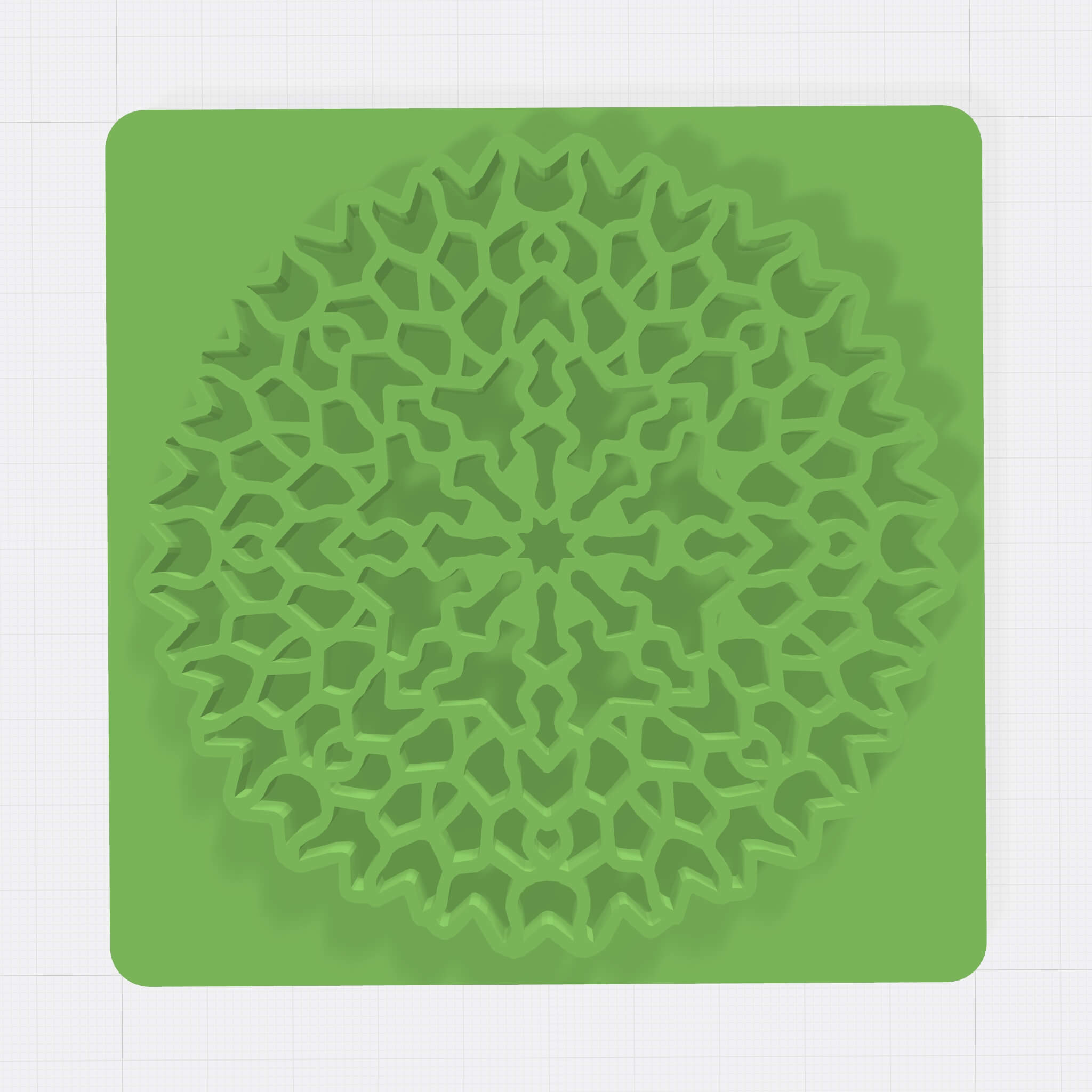 Cookie Cutter for Baking R38 - 3D Model by kingkayush