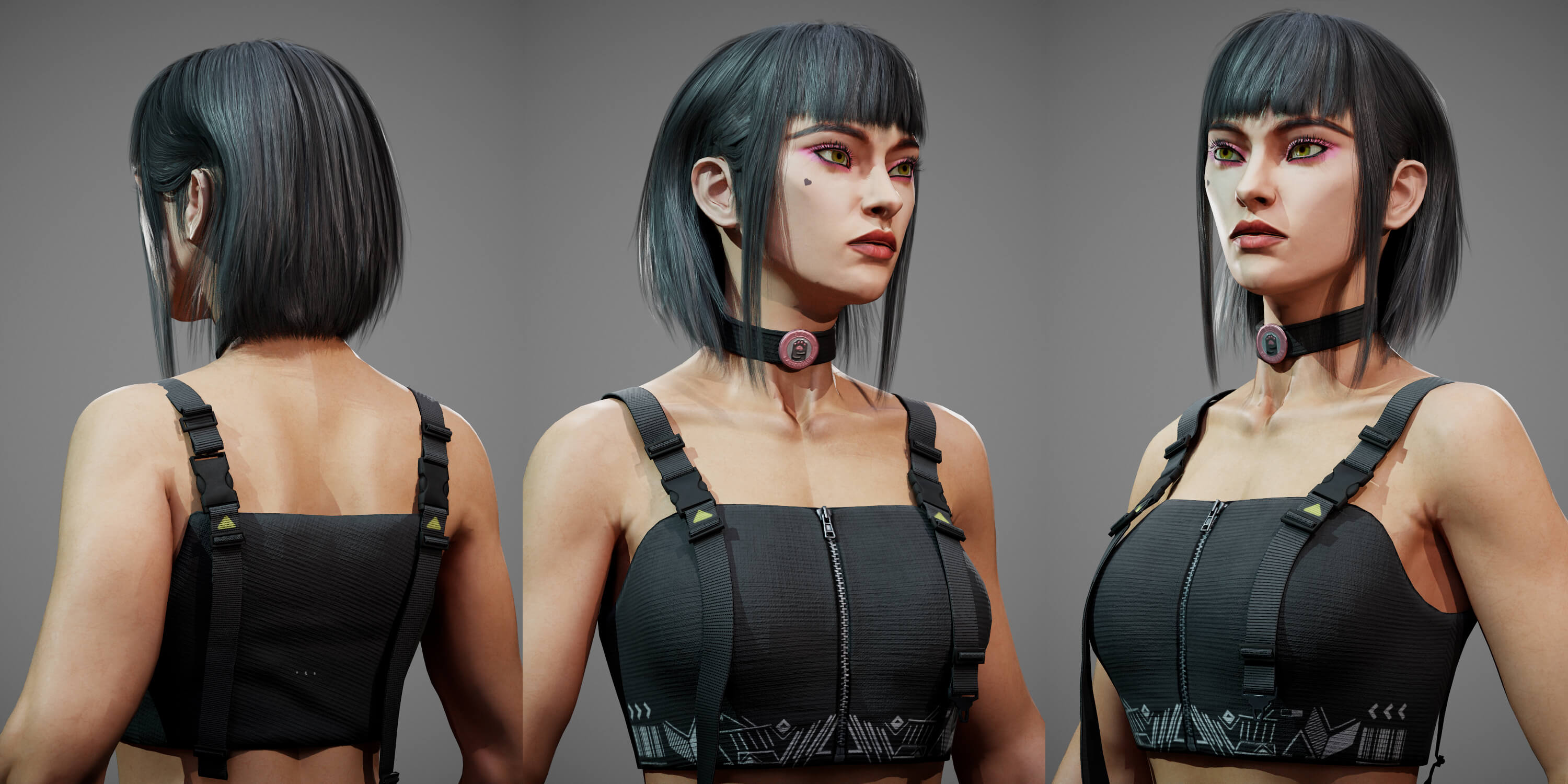 Casual Girl 3d Model By Kirthegreat