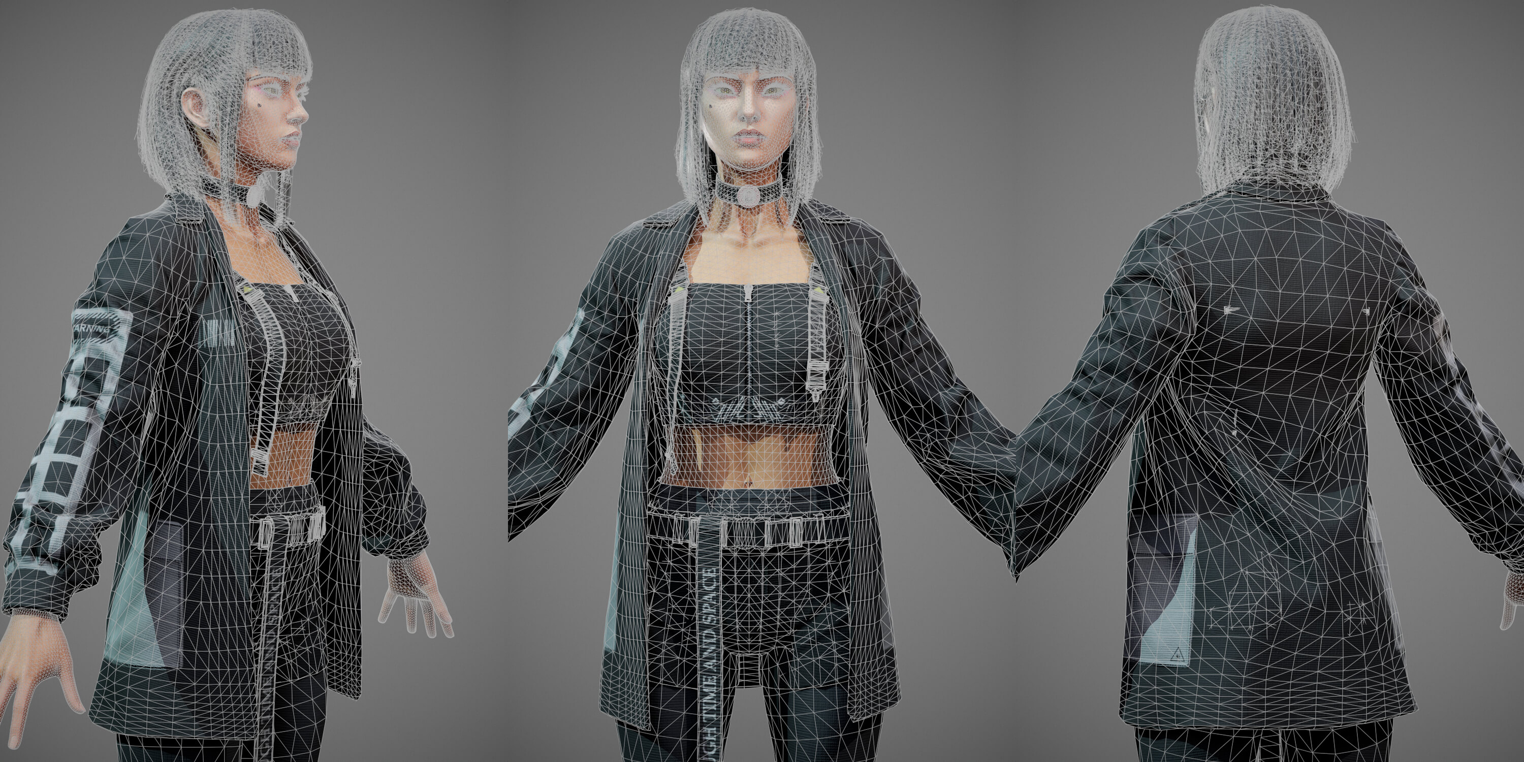 Casual Girl 3d Model By Kirthegreat