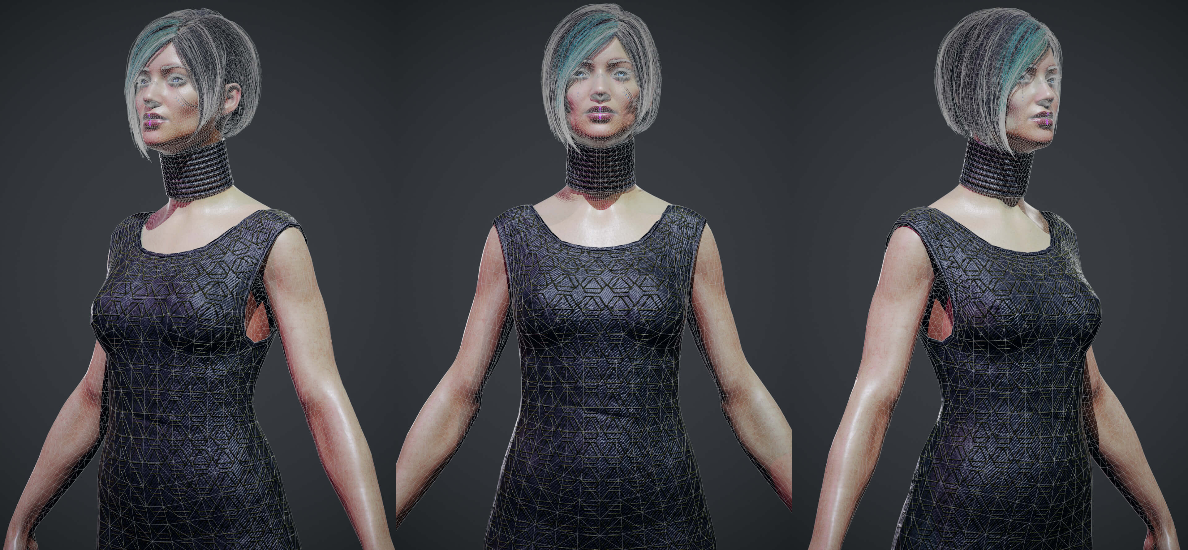 Cyber Cultist V1 - 3D Model by KirTheGreat