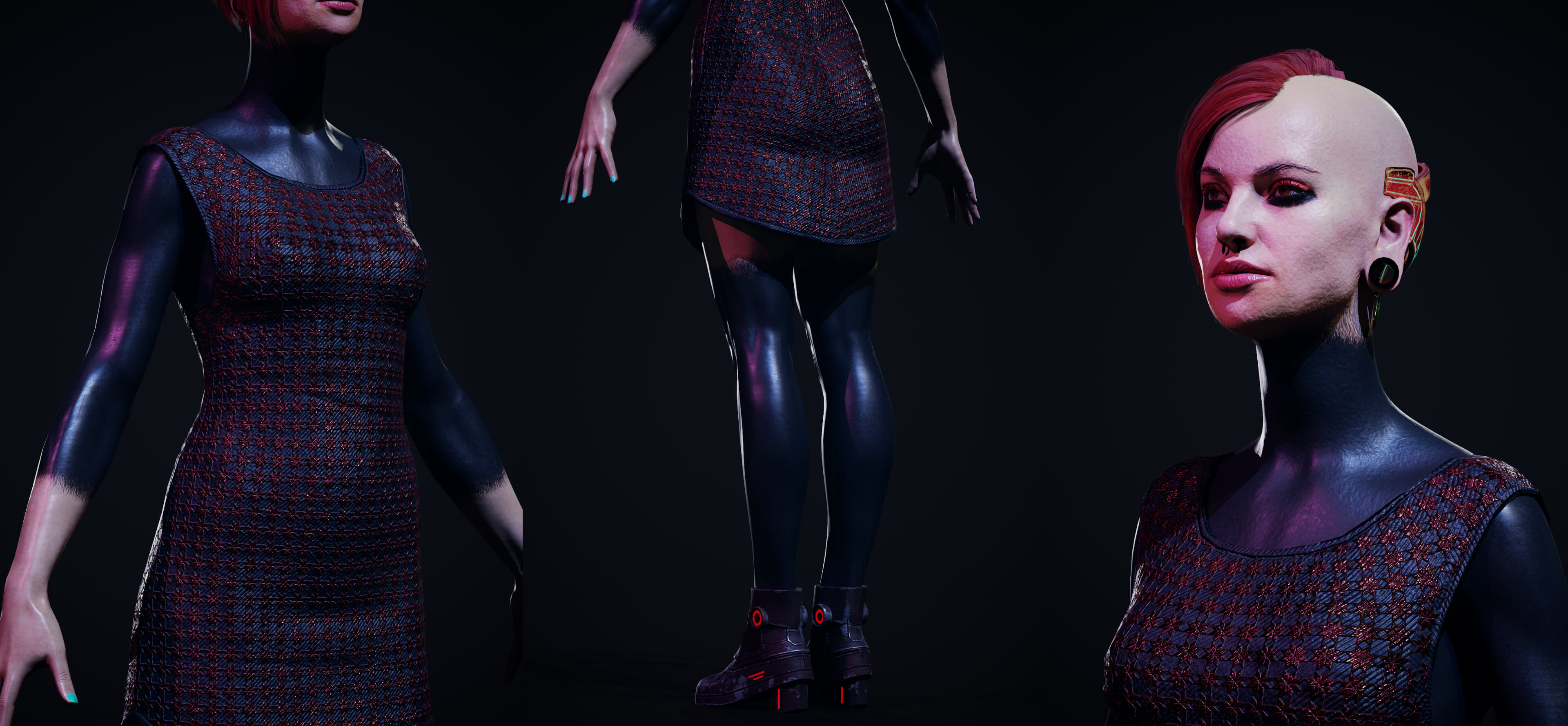 Cyber Cultist V2 - 3D Model by KirTheGreat