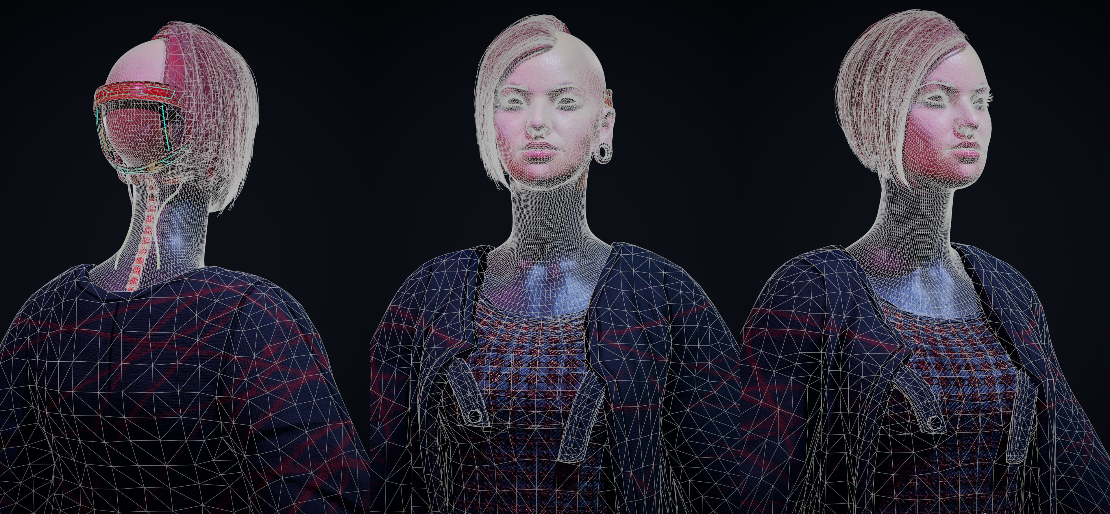Cyber Cultist V2 - 3D Model by KirTheGreat