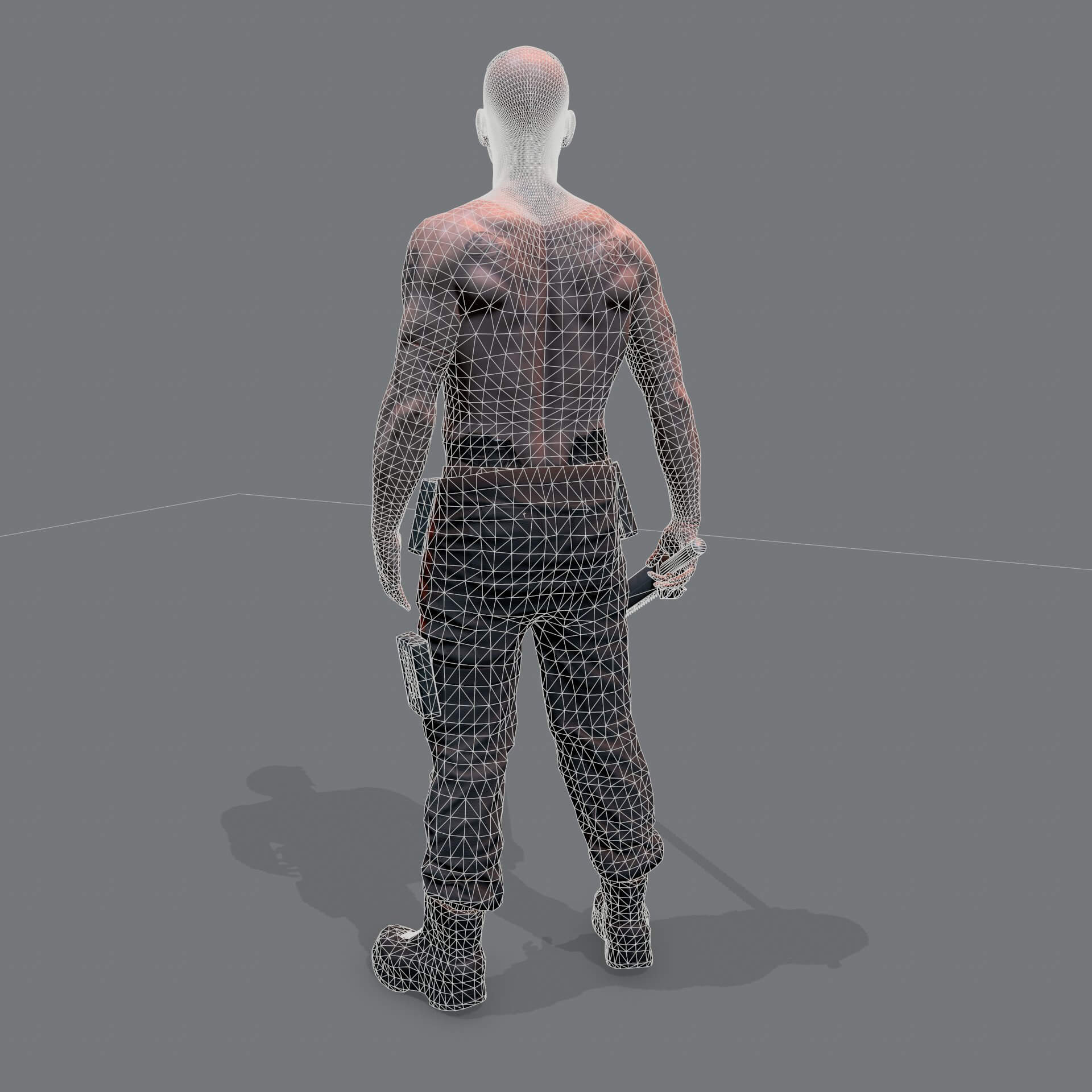 Cyberpunk Male - 3D Model by KirTheGreat