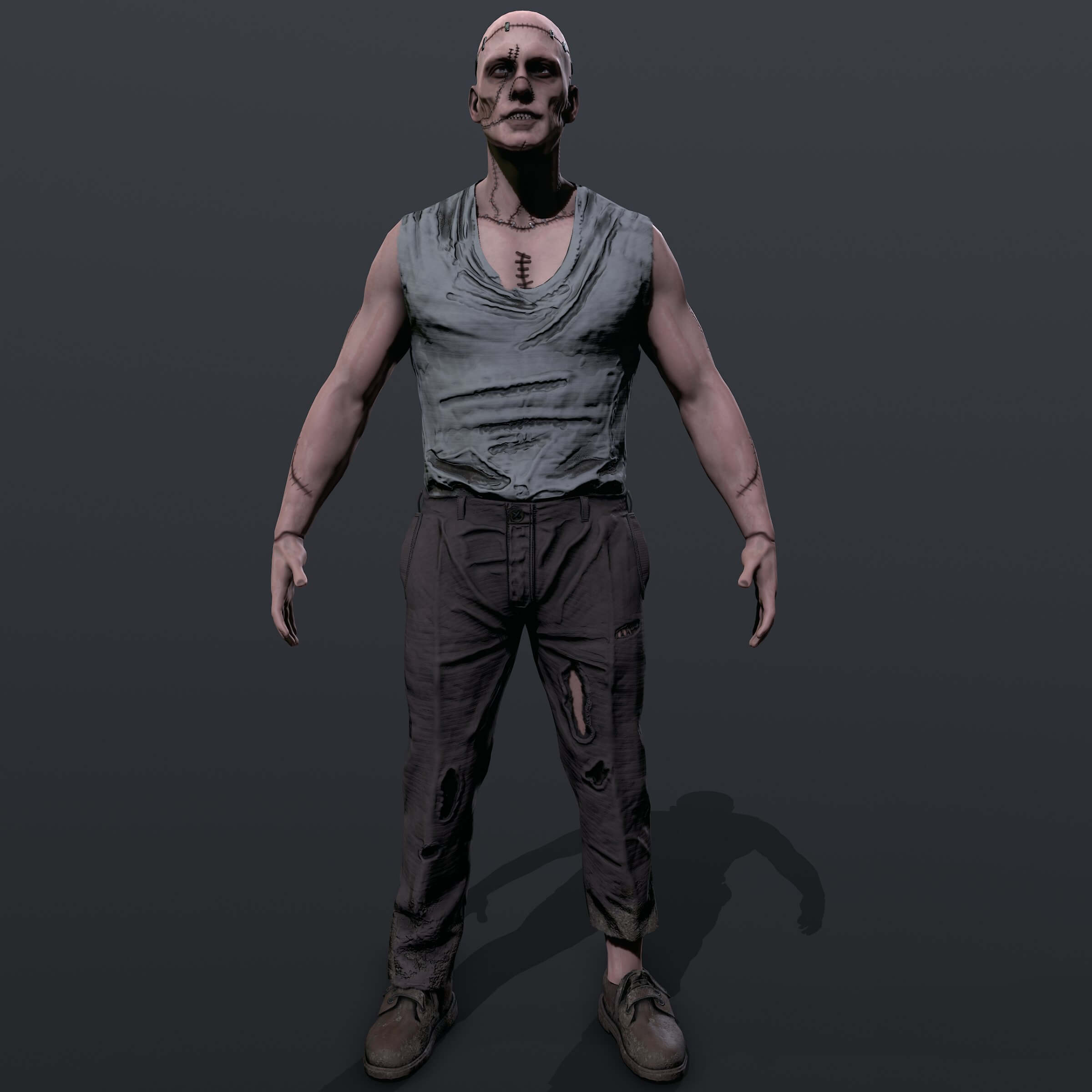 Frankenstein - 3D Model by KirTheGreat