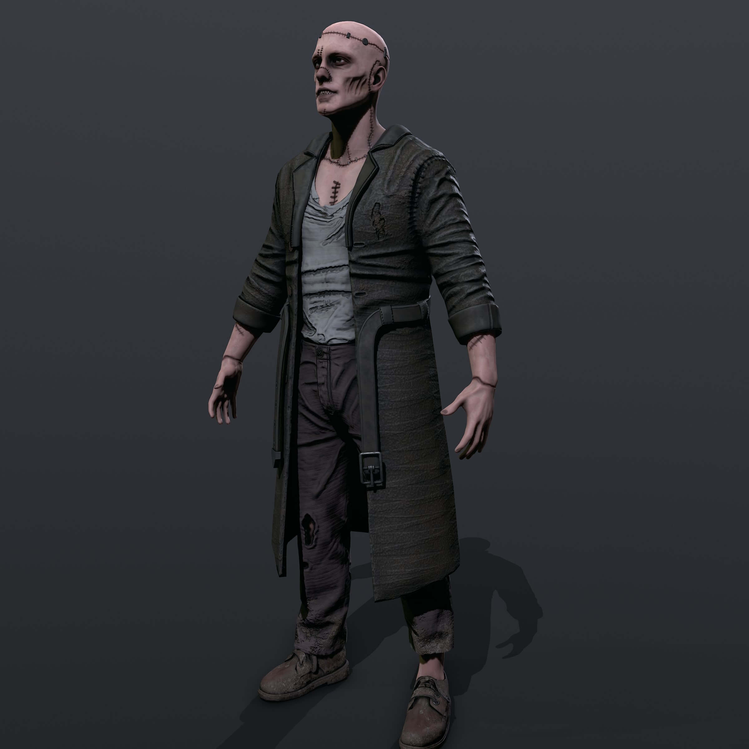 Frankenstein - 3D Model by KirTheGreat