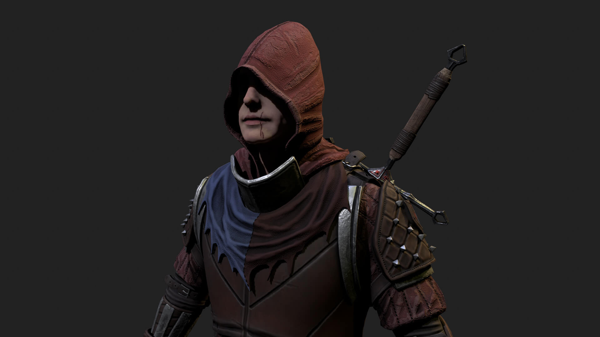 Mercenary Warrior - 3D Model by KirTheGreat