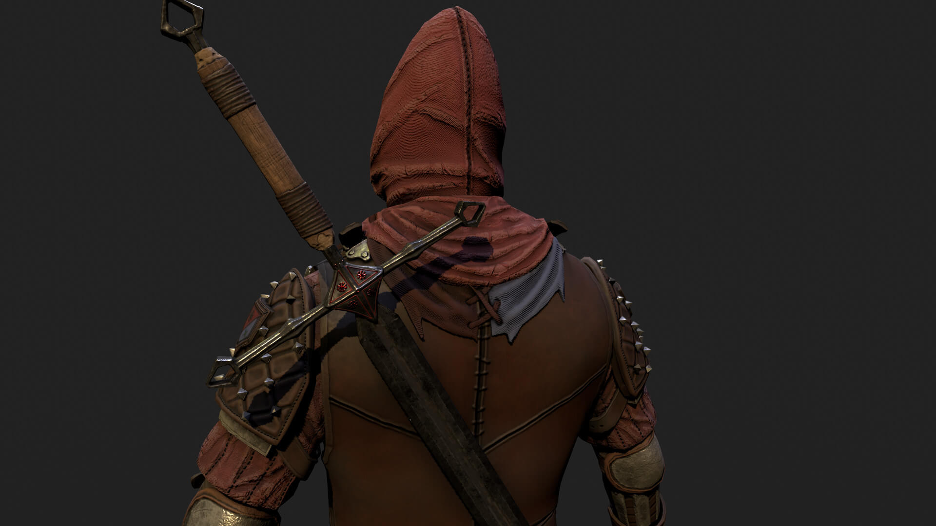 Mercenary Warrior - 3D Model by KirTheGreat