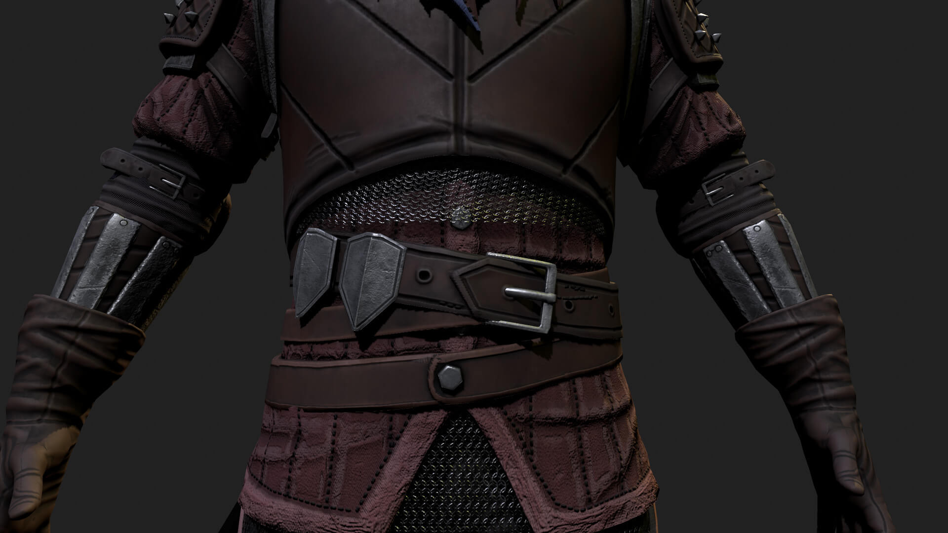 Mercenary Warrior - 3D Model by KirTheGreat