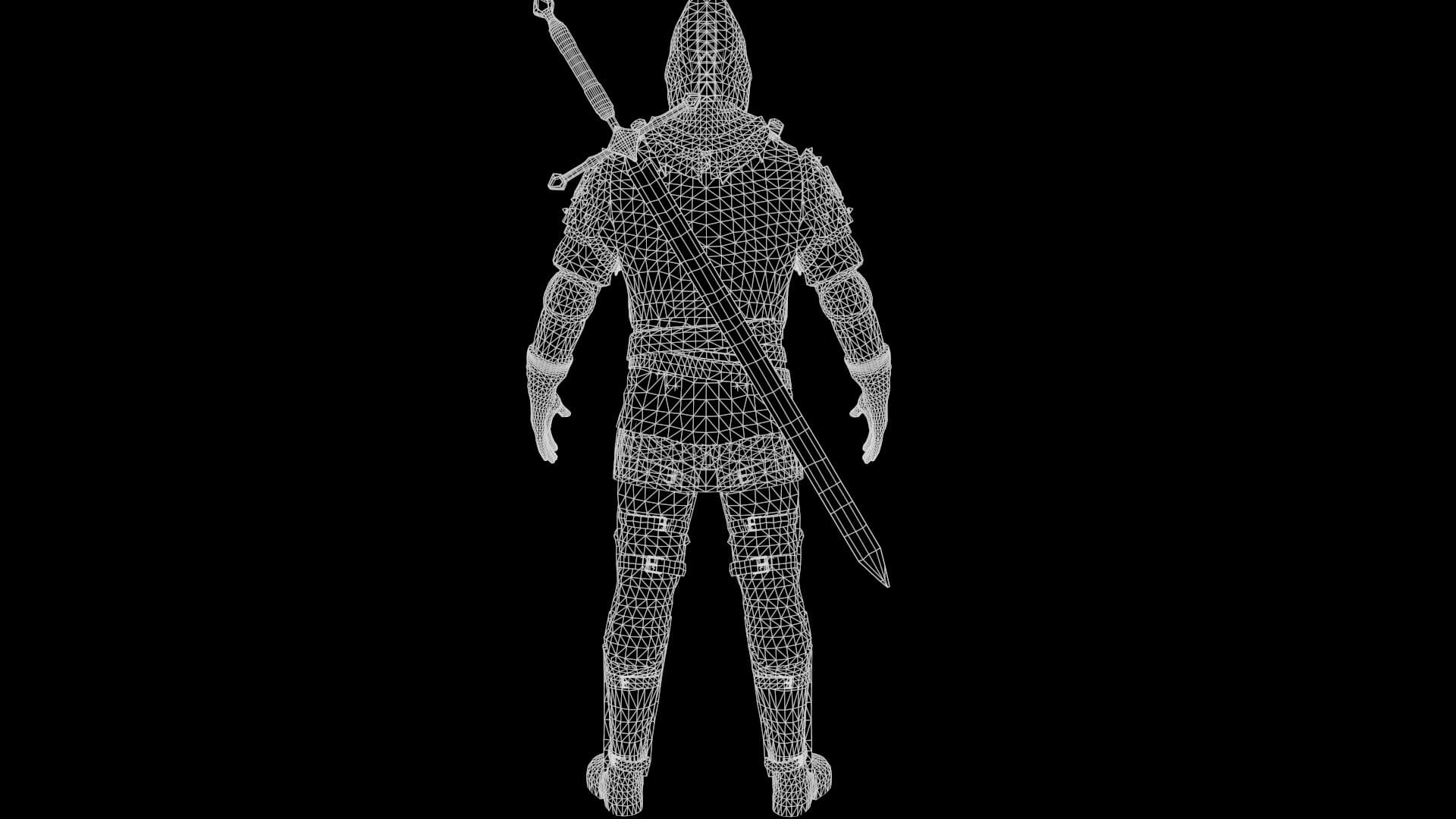 Mercenary Warrior - 3D Model by KirTheGreat