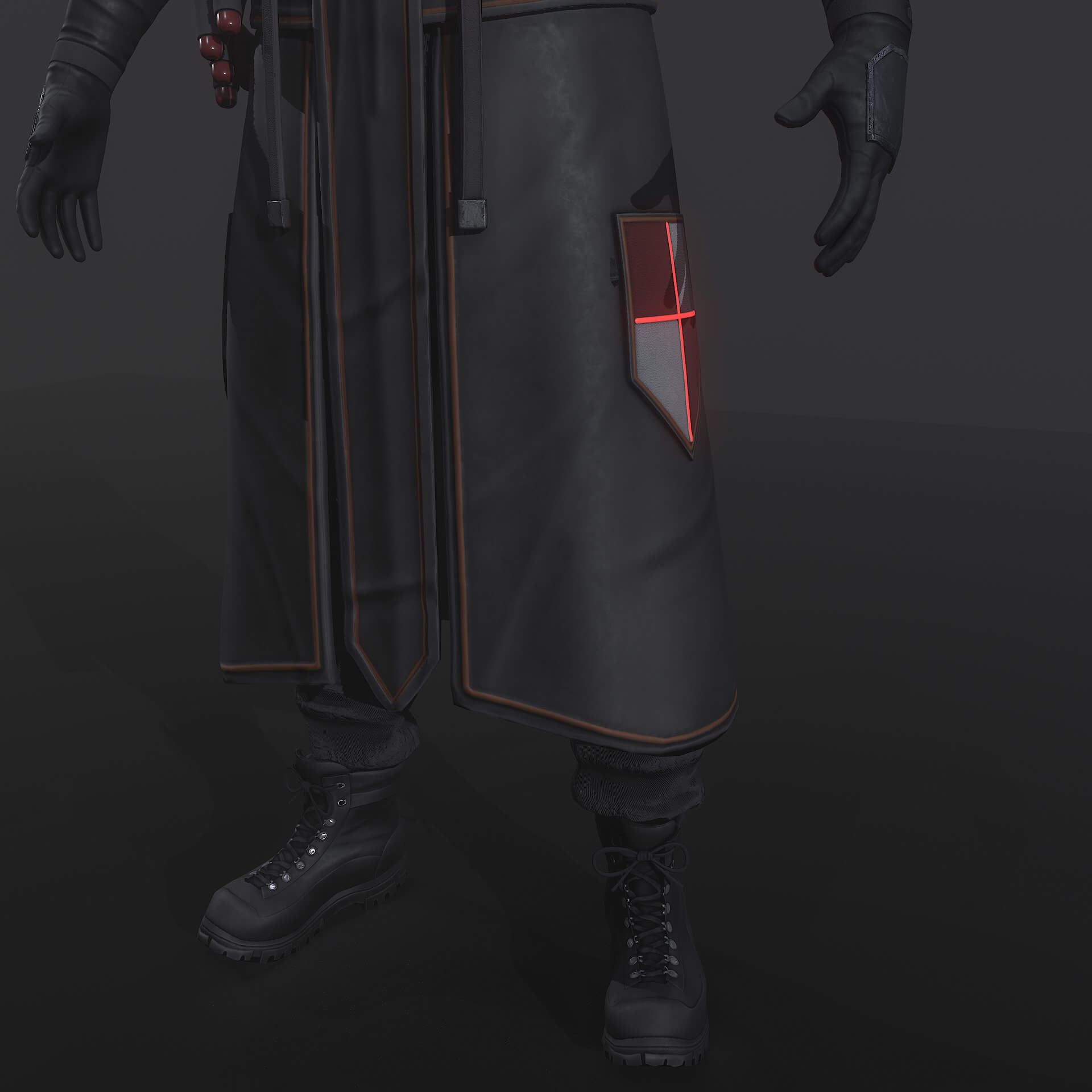 Post Apocalyptic Priest - 3D Model by KirTheGreat