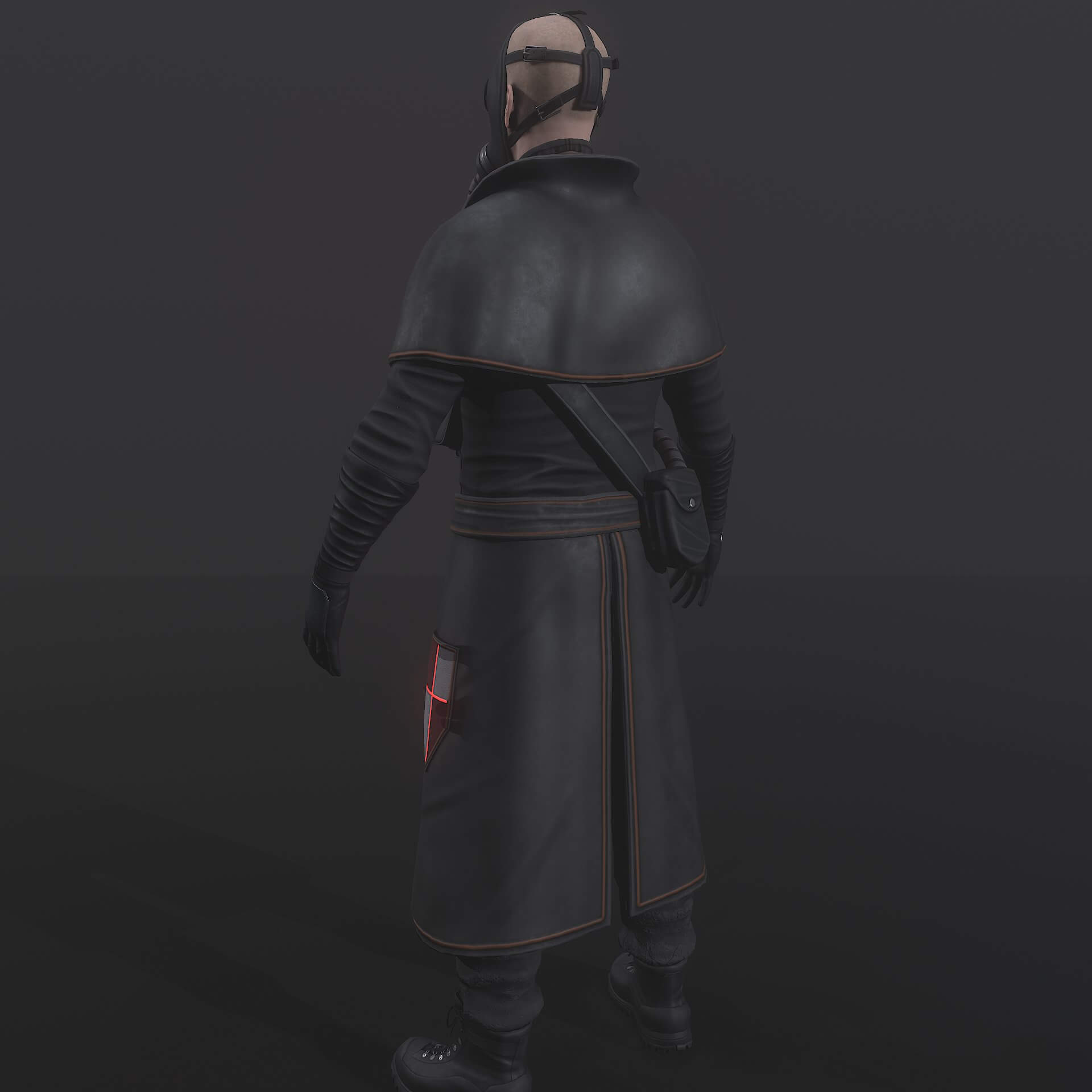 Post Apocalyptic Priest - 3D Model by KirTheGreat