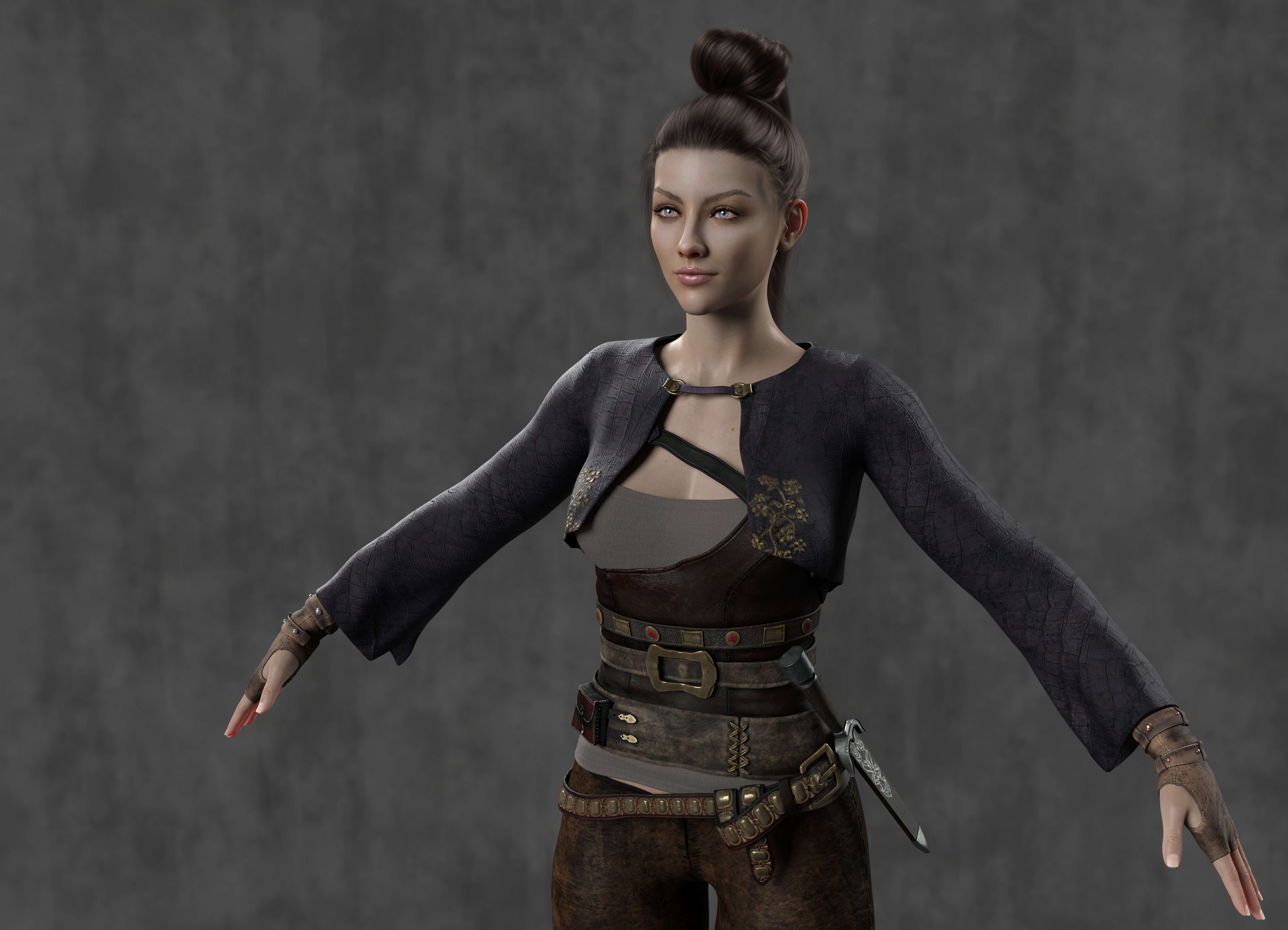 Re-Creation of Talon from OutPost 3D Render by Kiwi-Hawk