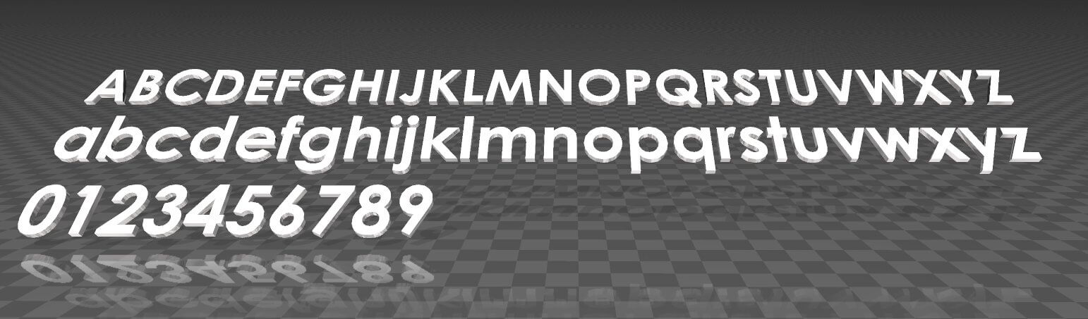 ABCD Characters - Free 3D Model by kjsatodiya