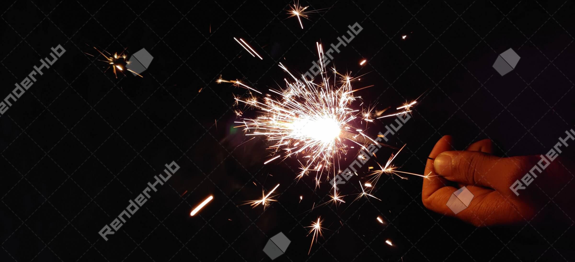 Firework - Free Stock Image by kjsatodiya