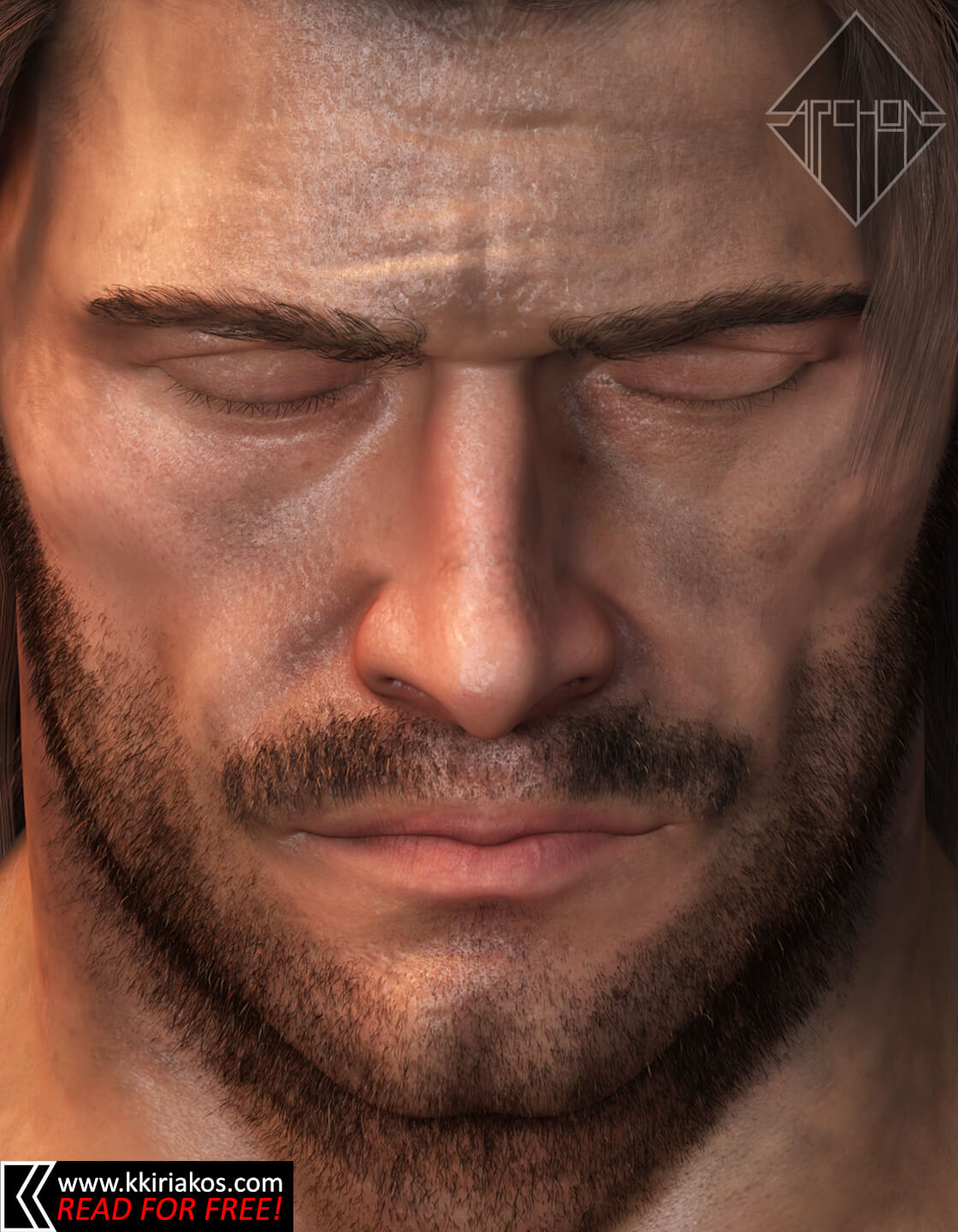 Archon Webcomic Series 3D Render, Digital Art by kkiriakos