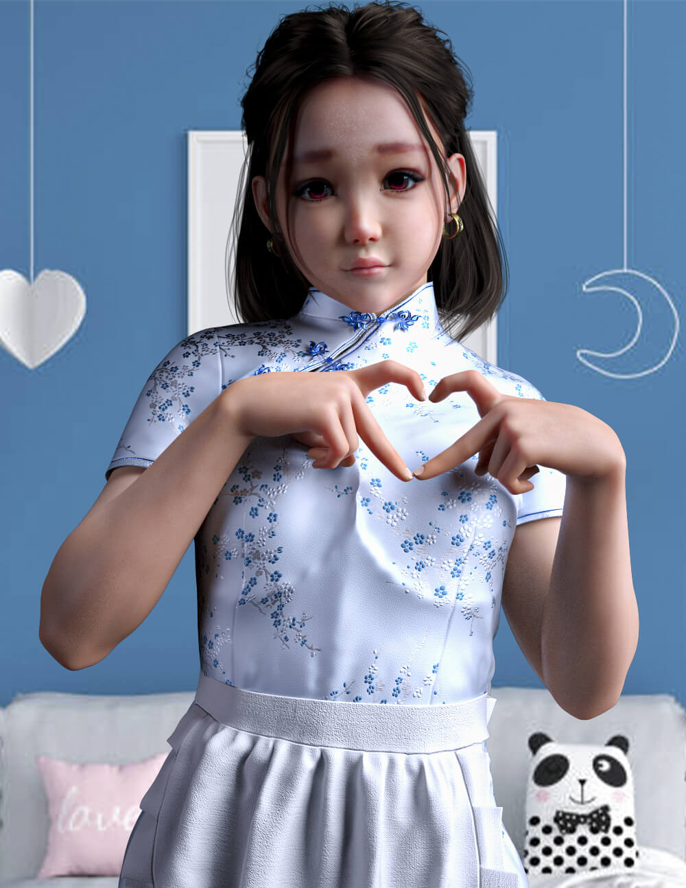 Abigail for Genesis 8 Female - Daz Content by Klein Kind